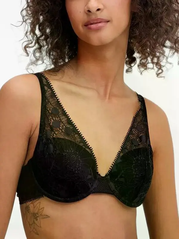 Chantelle Day To Night Lace-overlay Underwired Bra