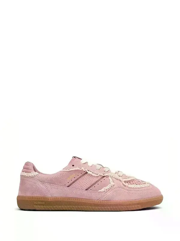 ALOHAS Lace-detail Leather Sneakers