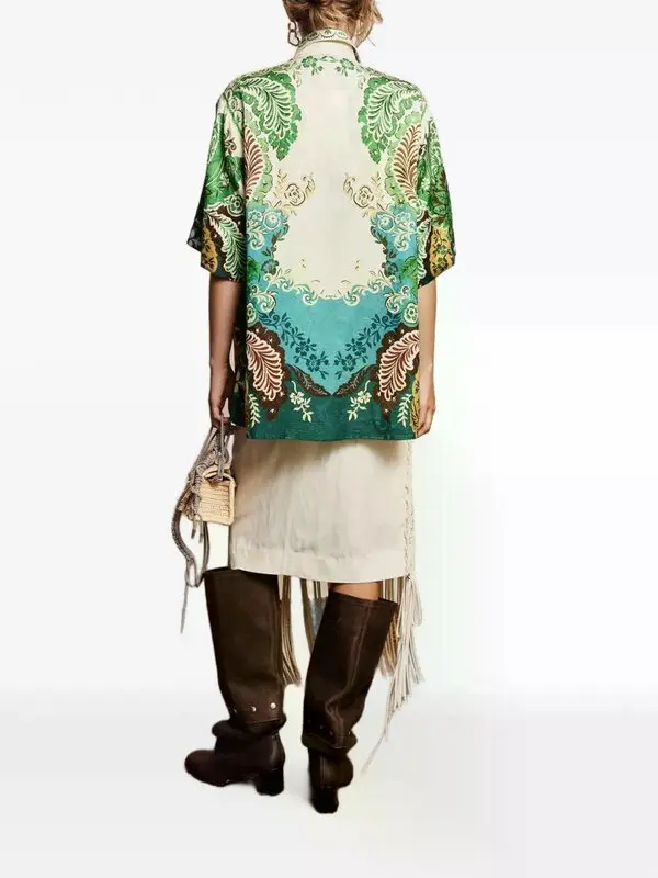 ALEMAIS Florence Botanical-print Shirt