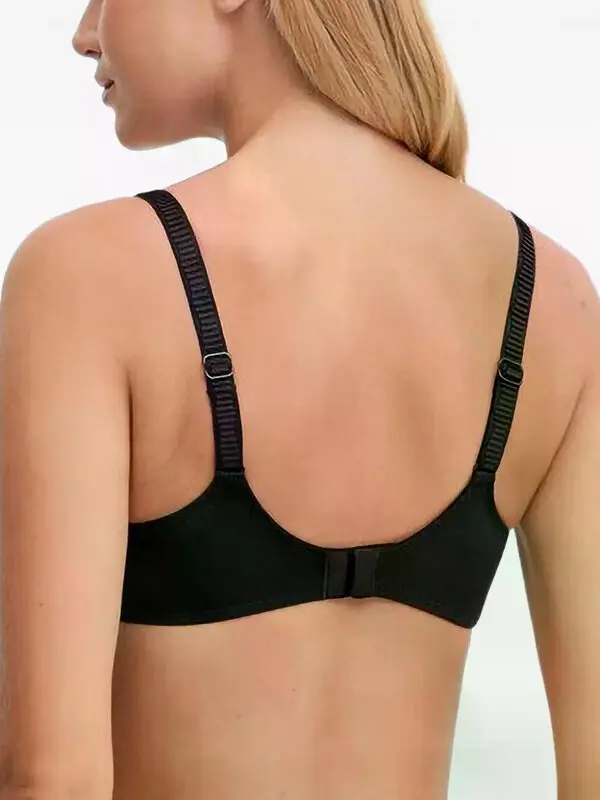 Chantelle Sublime Lace-overlay Logo-charm Bra