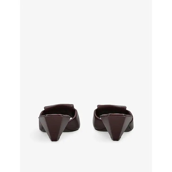 Loewe Origami Slide 45 Leather Mules