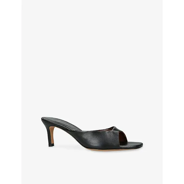 ANONYMOUS COPENHAGEN Mazy 55 Leather Heeled Mules