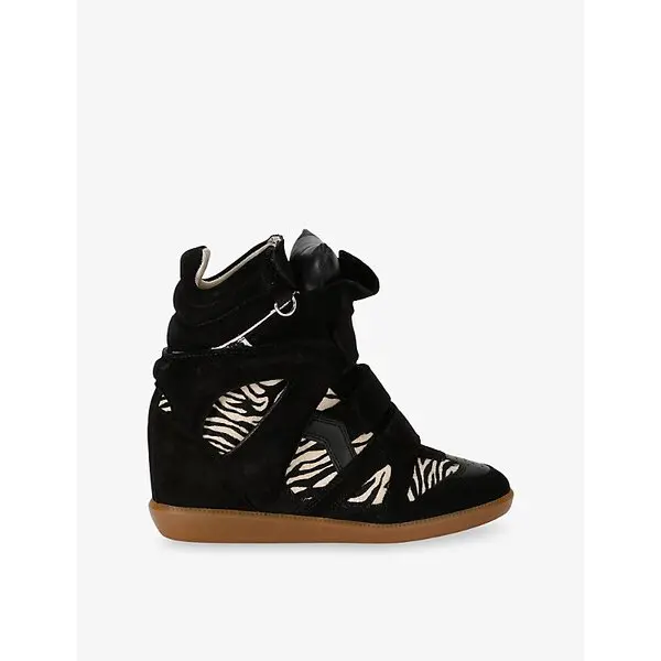 Isabel Marant Étoile Bekett Suede High-top Trainers