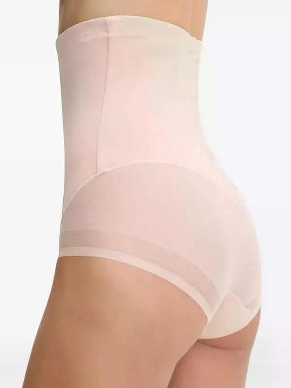 Chantelle Lab Glam Shaping High-waisted Seamless Briefs - Neutrals