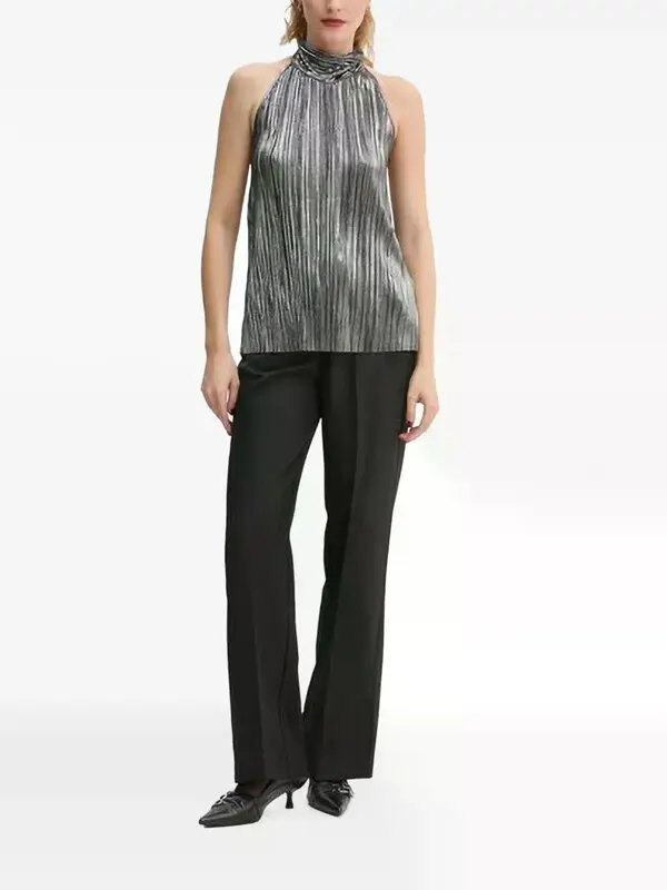 BRUUNS BAZAAR Groundberry Duro Pleated Halterneck Top