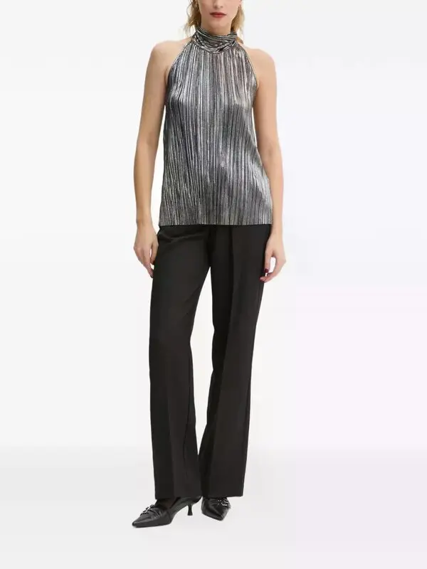 BRUUNS BAZAAR Groundberry Duro Pleated Halterneck Top