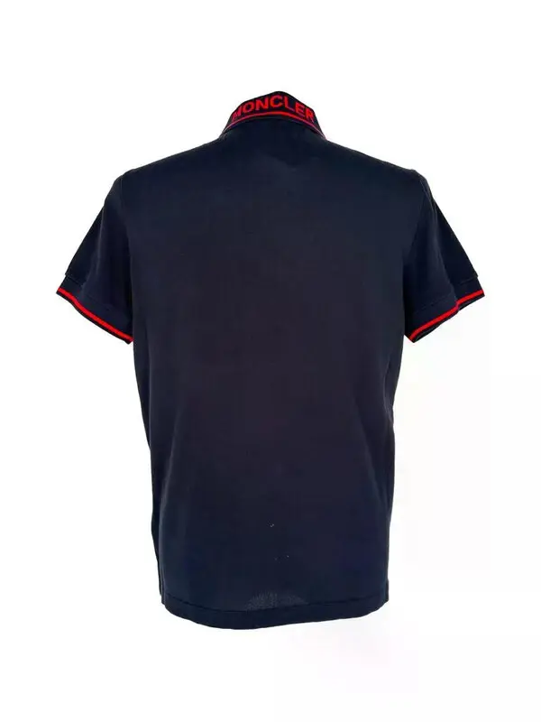 Moncler Logo-patched Polo Shirt