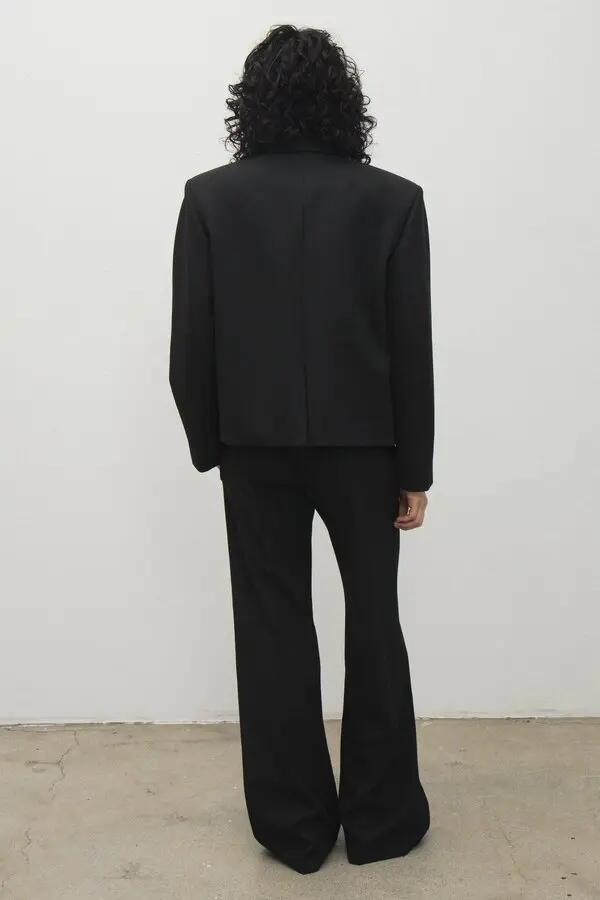 Arakii Waist Edge Pants - Black
