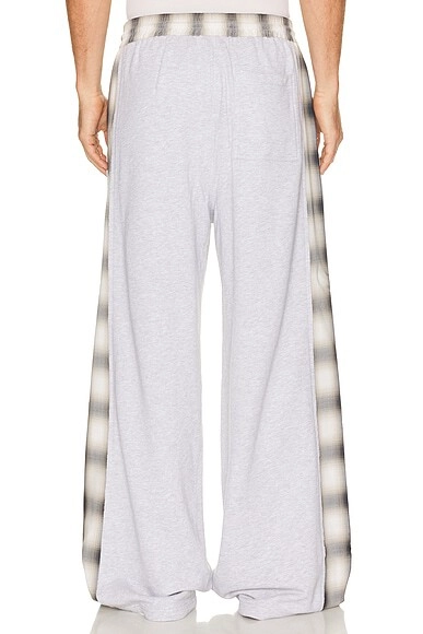 FENG CHEN WANG Patched Panel Jersey Trousers
