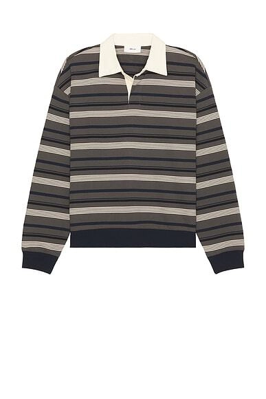 Nn07 David Polo 30043 - Grey Stripe