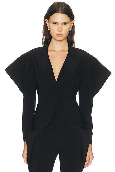 Norma Kamali Wing Sleeve Jacket
