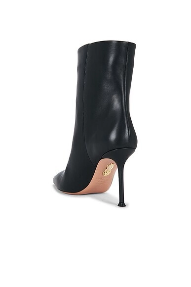 AQUAZZURA Harper 85 Bootie - Black