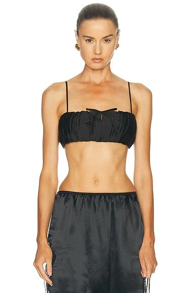 Staud Sade Silk Top