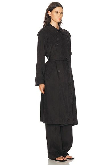 Helmut Lang Fluid Trench Coat