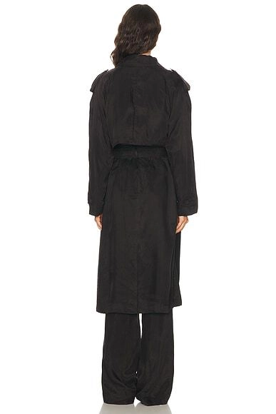Helmut Lang Fluid Trench Coat