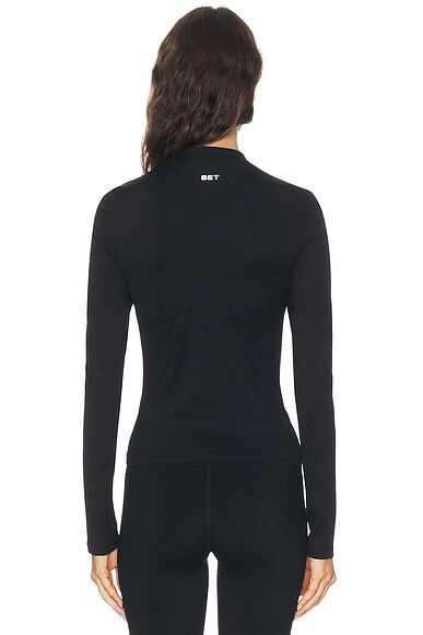 SET ACTIVE Sportbody Sporty Warm Up Jacket - Onyx