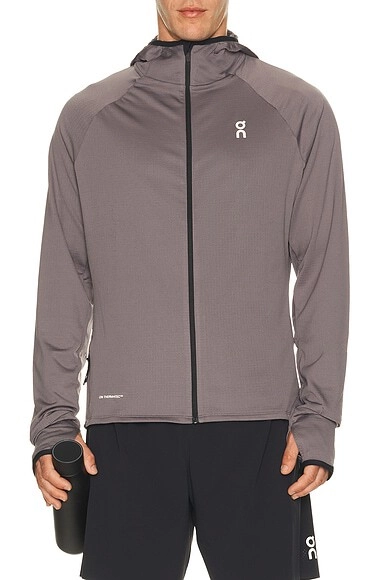 On Climate Zip Hoodie - Ember