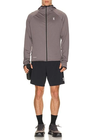 On Climate Zip Hoodie - Ember