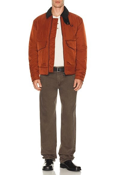 Fred Perry Nylon Caban Jacket - Brandy