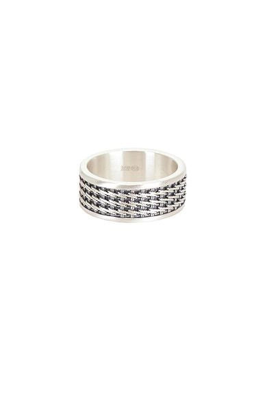 SERGE DENIMES Kusari Ring - Silver