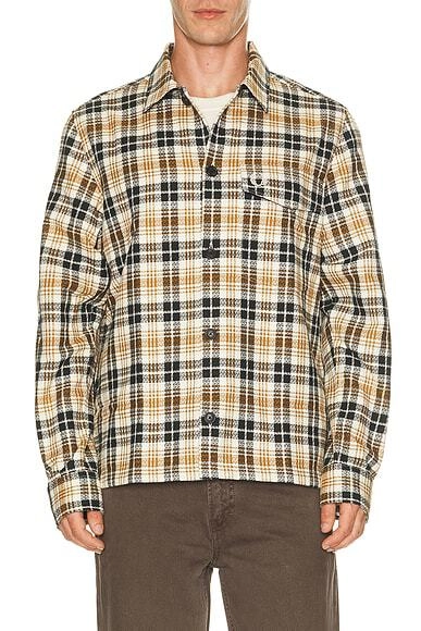 Fred Perry Textured Check Overshirt