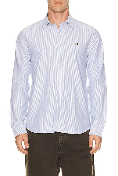 EDMMOND STUDIOS Duck Striped Shirt