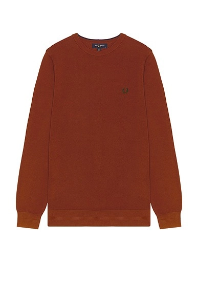 Fred Perry Pique Stitch Jumper