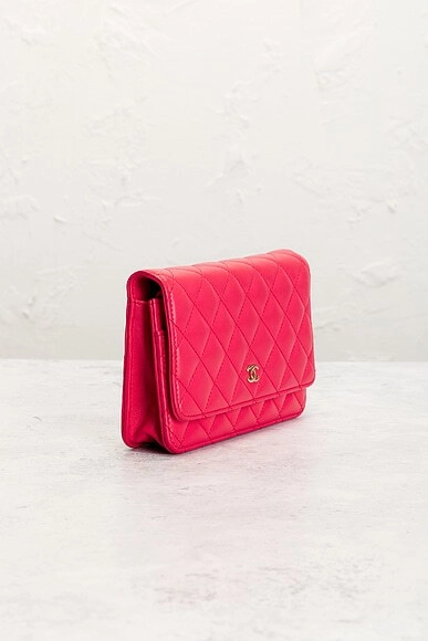 Chanel Lambskin Wallet On Chain