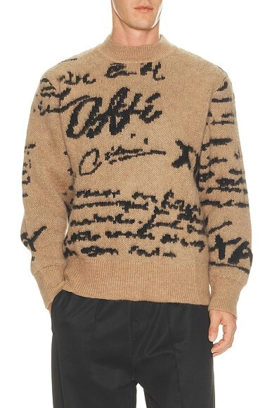 Oas Pico Pino Crewneck Sweater - Light Brown
