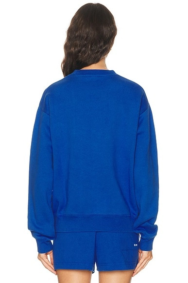 Sporty & Rich X Dodgers La Serif Crewneck Sweatshirt