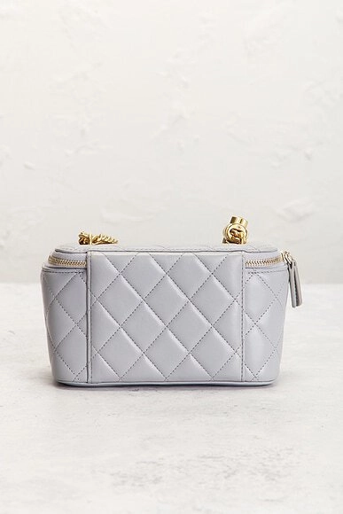 Chanel Lambskin Small Slide Long Vanity Case