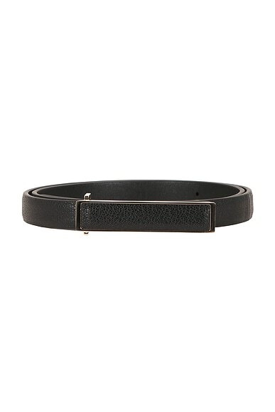 TOM FORD Shiny Supple Grain Leather Belt