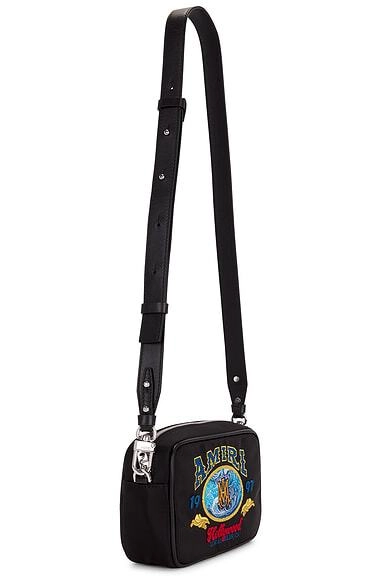 Amiri Embroidered Logo Camera Case