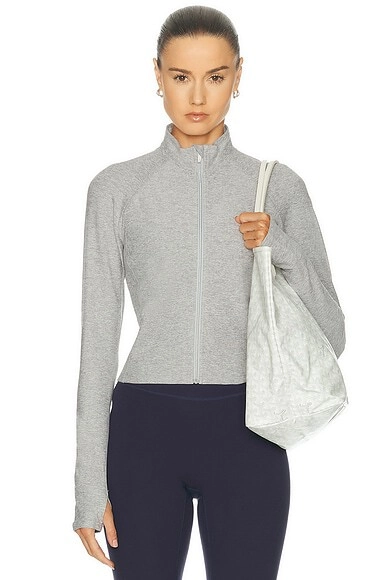 Beyond Yoga Spacedye High Definition Jacket - Silver Mist