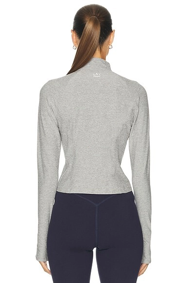 Beyond Yoga Spacedye High Definition Jacket - Silver Mist