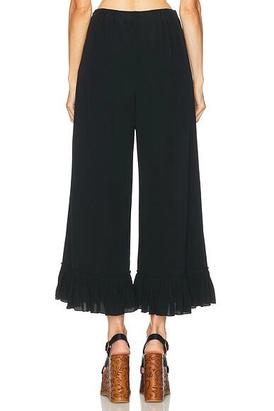 Chloé Frill Hem Pant