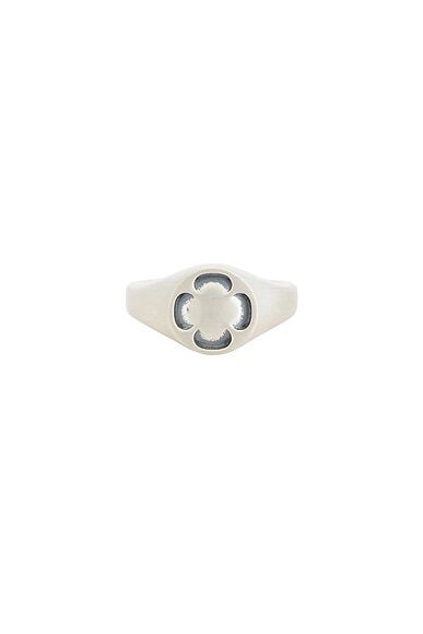 SERGE DENIMES Quadrant Ring - Silver
