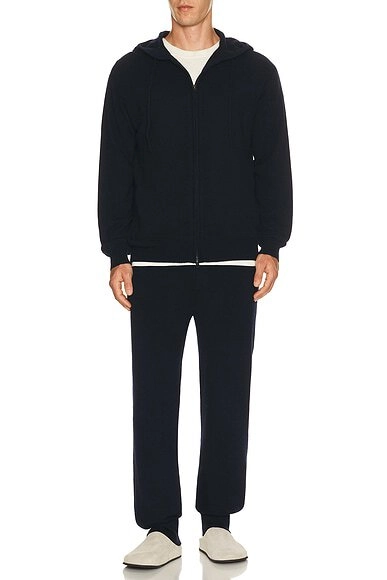 LISA YANG Beaumont Trousers - Navy