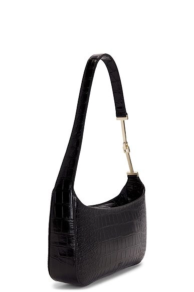 TOM FORD Tumbled Soft Printed Croc Small Shoulder Bag