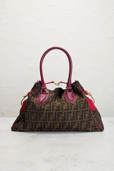Fendi Zucca Chef De Jour Handbag