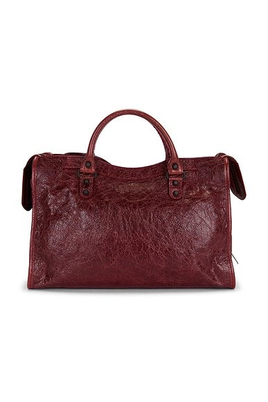 Balenciaga Le City Medium Bag - Berry Red