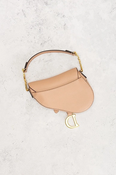 Dior Mini Saddle Bag - Rose