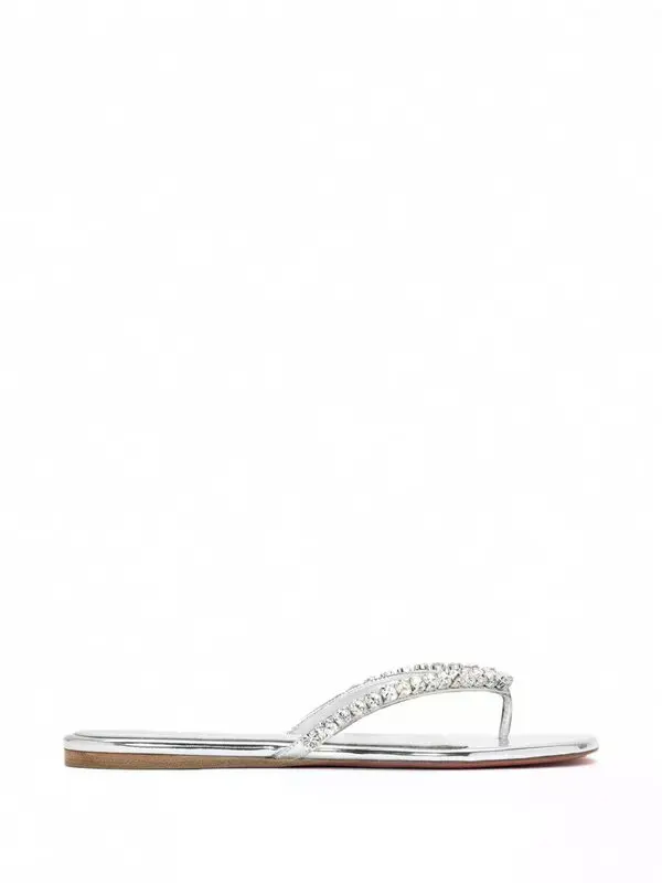 Amina Muaddi Gigi Crystal-embellished Sandals