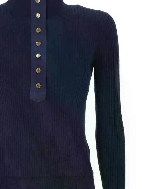 Rag & Bone Lucy Ribbed-knit Button-down Sweater