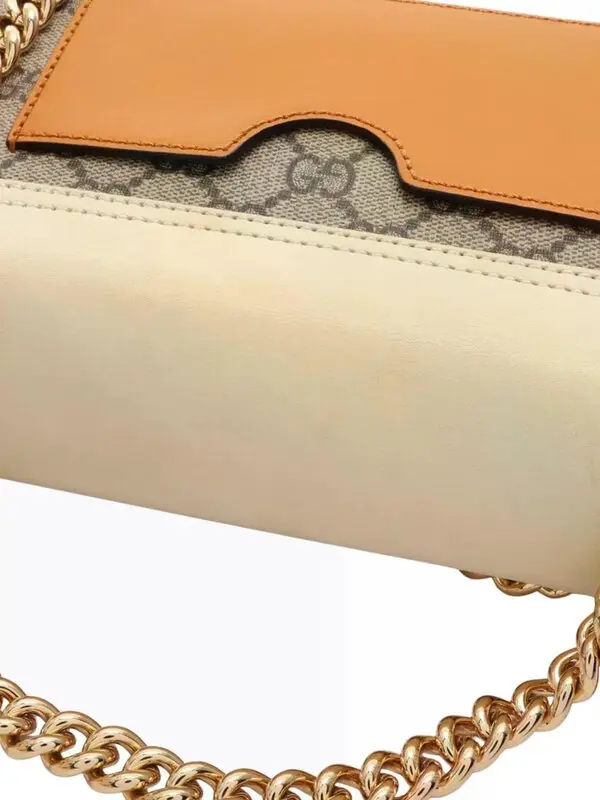 Gucci 2016-2026 Small Gg Supreme Padlock Crossbody Bag