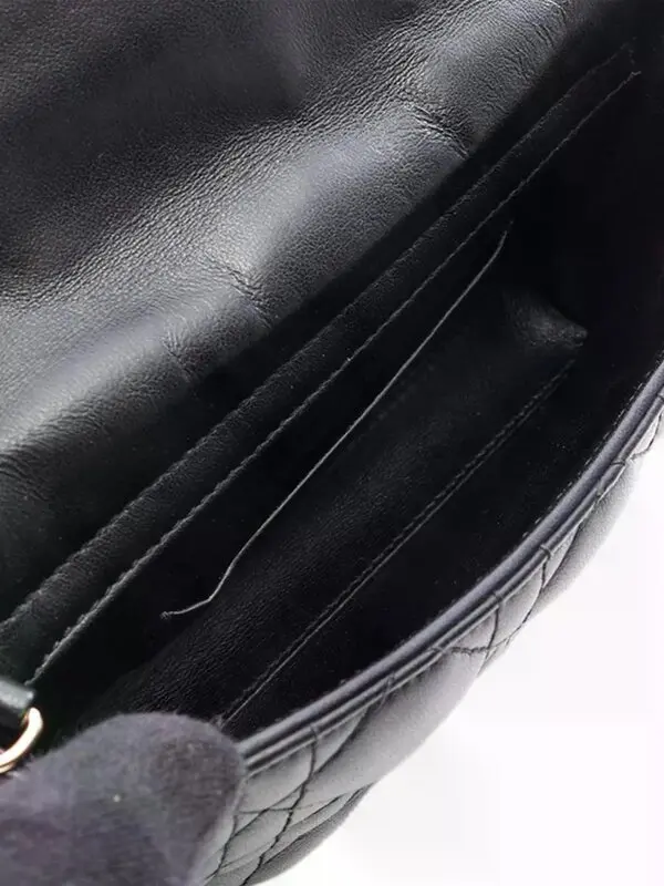 Dior 2010-2026 Lambskin Cannage Crossbody Bag