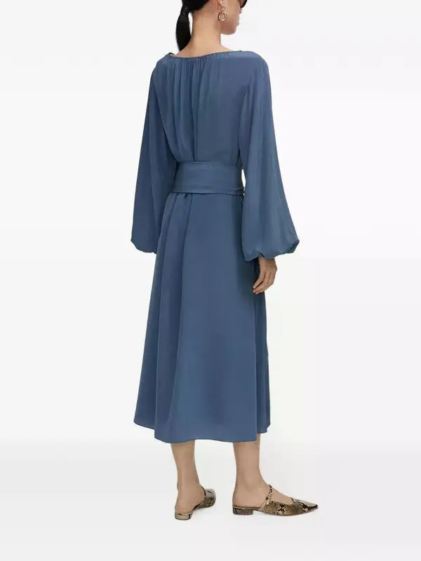 JOSEPH Cupid Silk Midi Dress