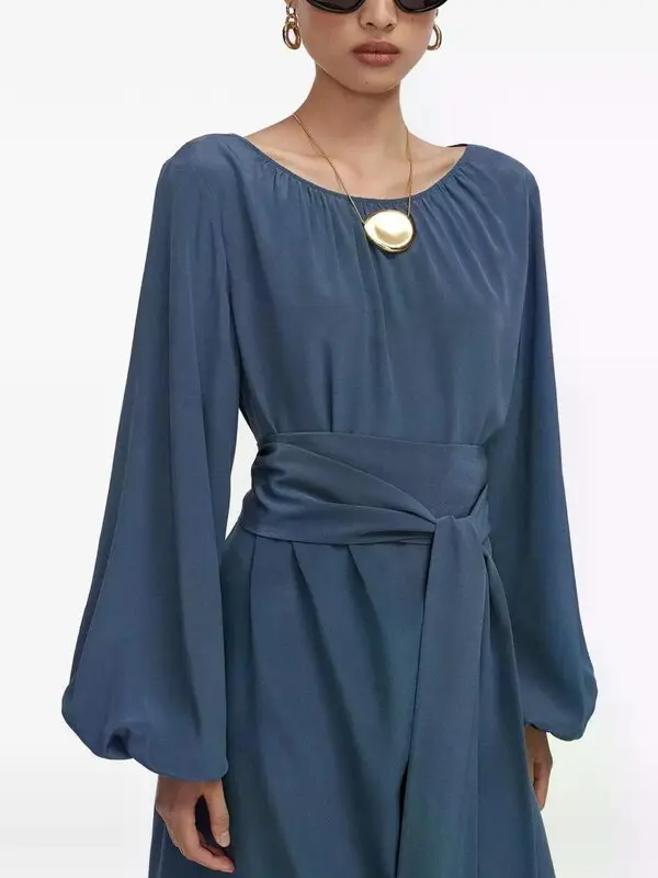 JOSEPH Cupid Silk Midi Dress