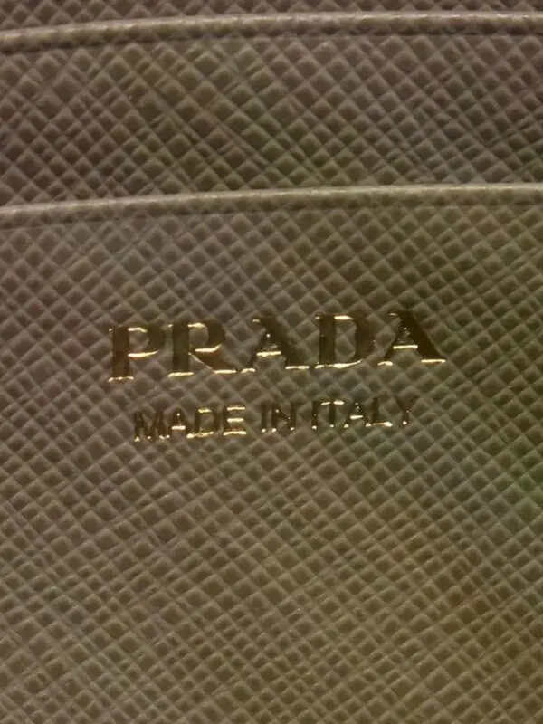 Prada 2013-2026 Saffiano Wallet On Strap Crossbody Bag
