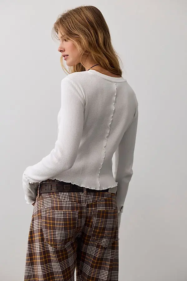 Free People Piece Piece Cuff Top At - Ivory